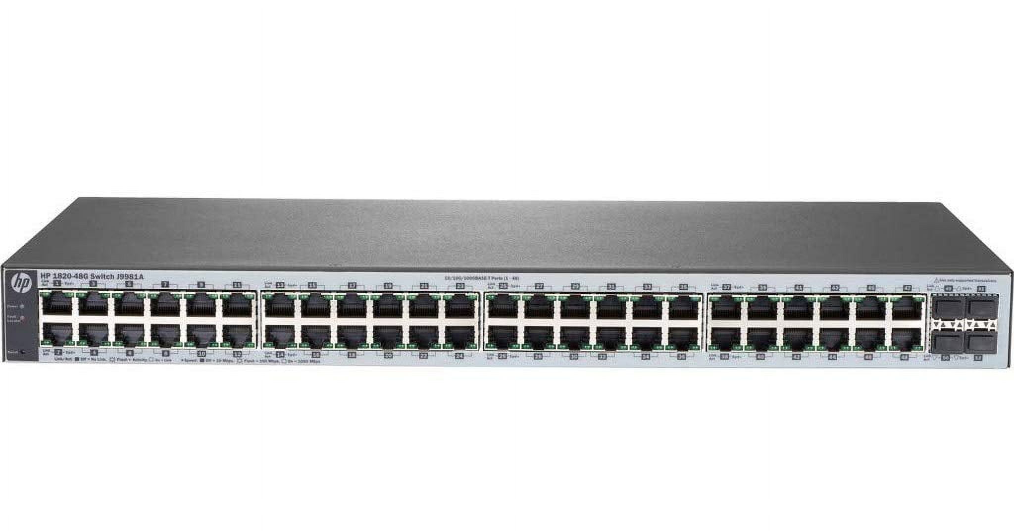 HP 1820-48G - Switch - 48 Ports - Managed - Walmart.com