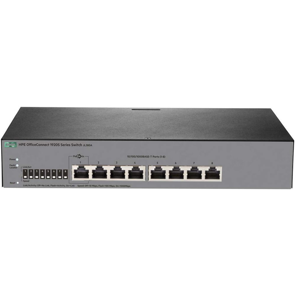 HP 1920S 8G Switch JL380A#ABA - Walmart.com