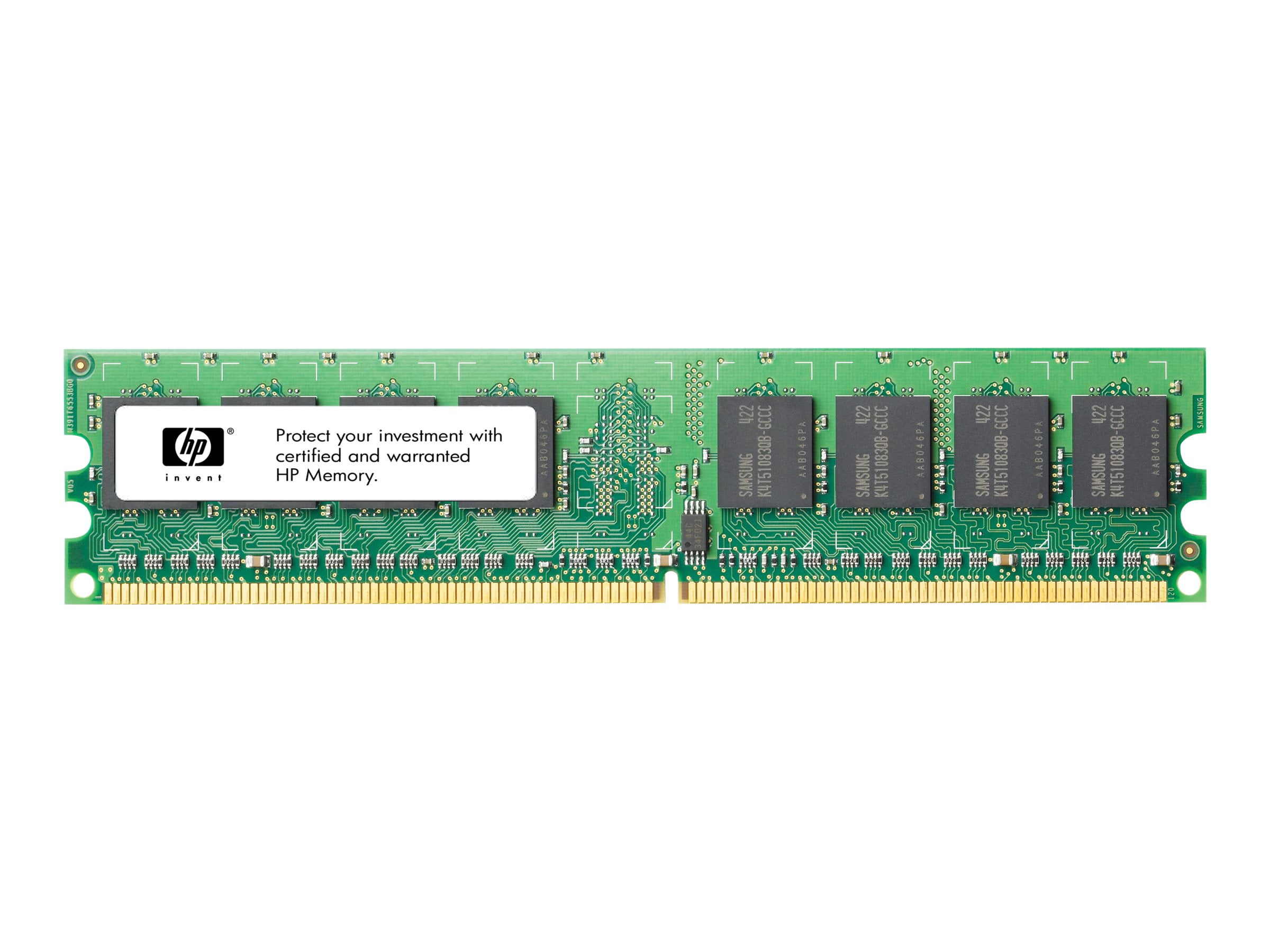 HP - DDR2 - module - 1 GB - DIMM 240-pin - 800 MHz / PC2-6400 ...