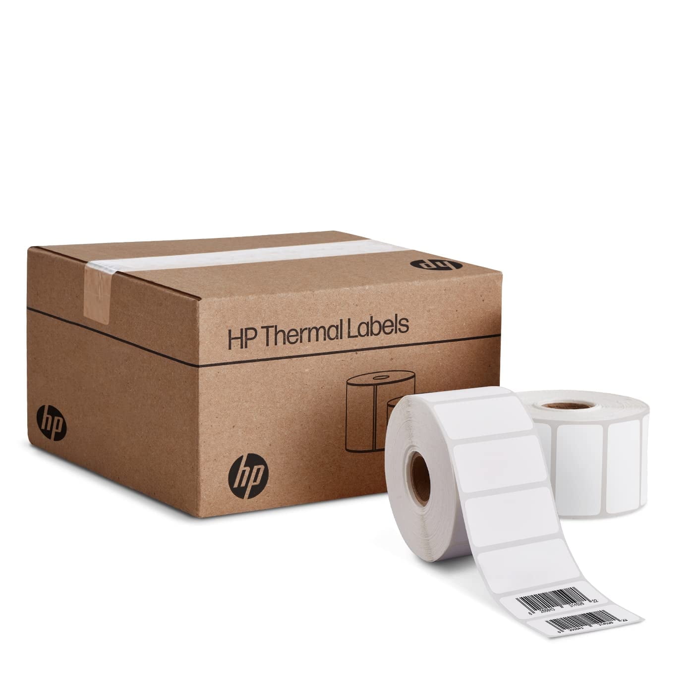 HP 2” x 1” Direct Thermal Shipping Label, 2 Rolls 1375 Sheets per Roll ...