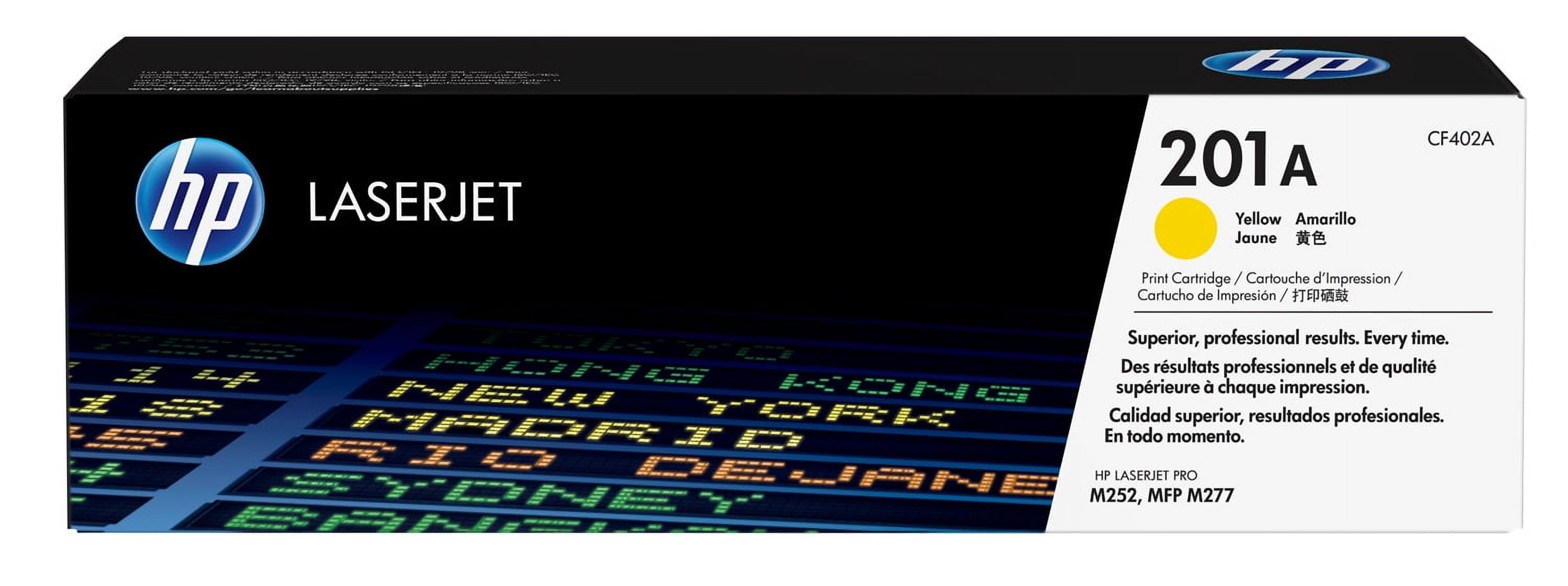 HP 201A Yellow Original LaserJet Toner Cartridge, ~1,330 pages, CF402A ...