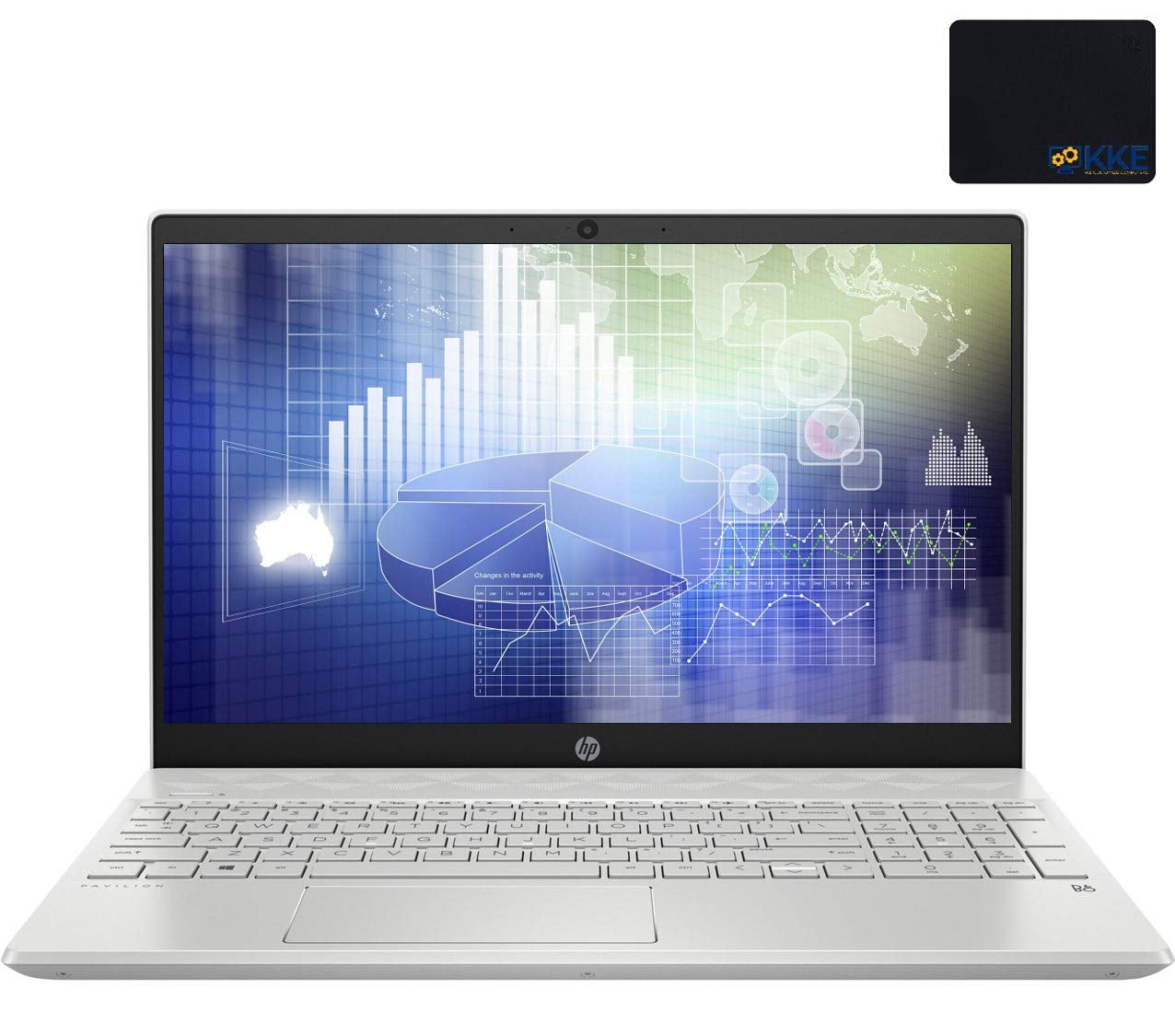 HP 2020 Pavilion Laptop, 15.6" Full HD Touchscreen, Intel Core i7 ...