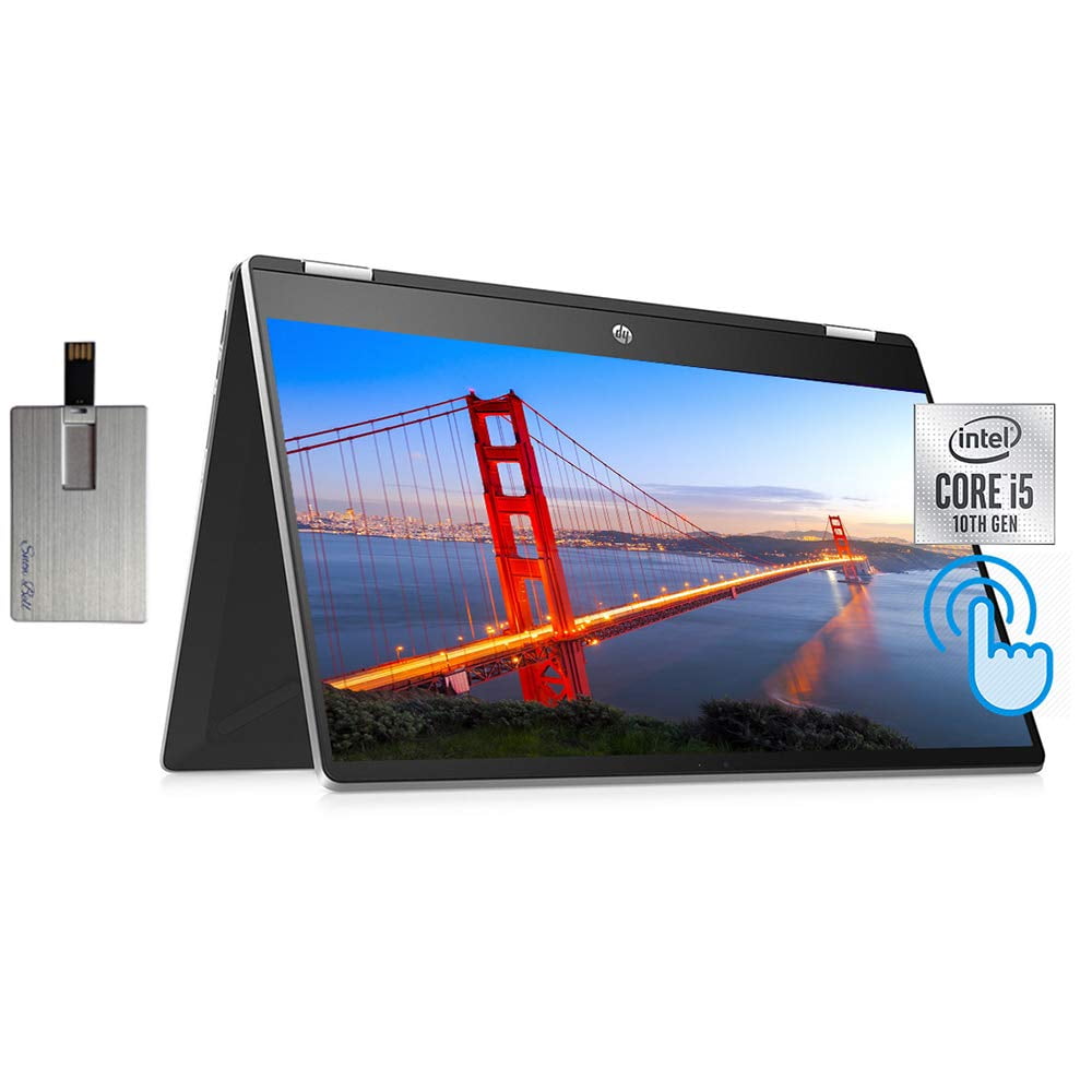 HP 2020 Pavilion x360 15.6" HD Touchscreen 2-in-1 Laptop, Intel Core i5 ...
