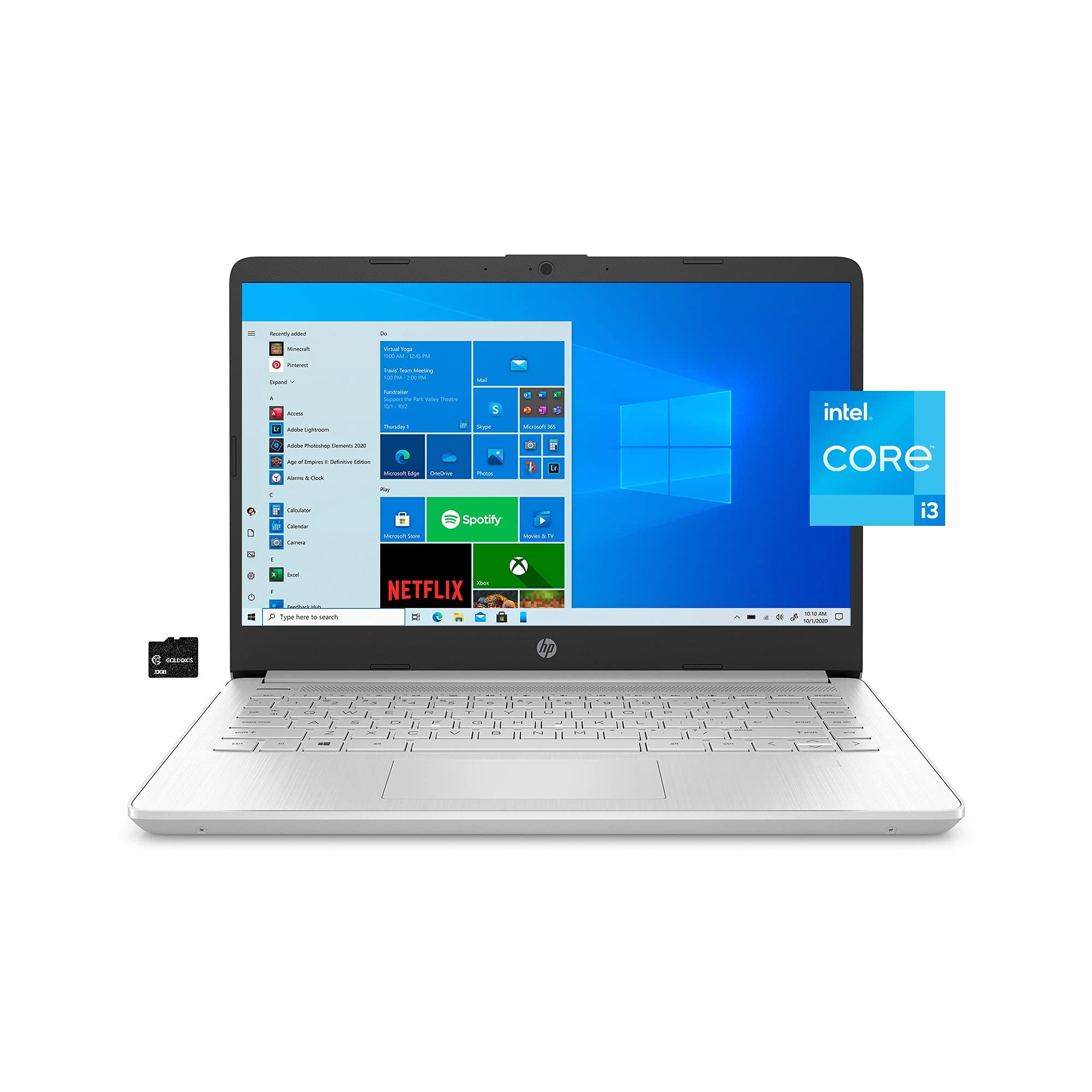 HP 2021 Newest 14" FHD Computer Laptop 11th Intel Core I3-1115G4 16GB ...