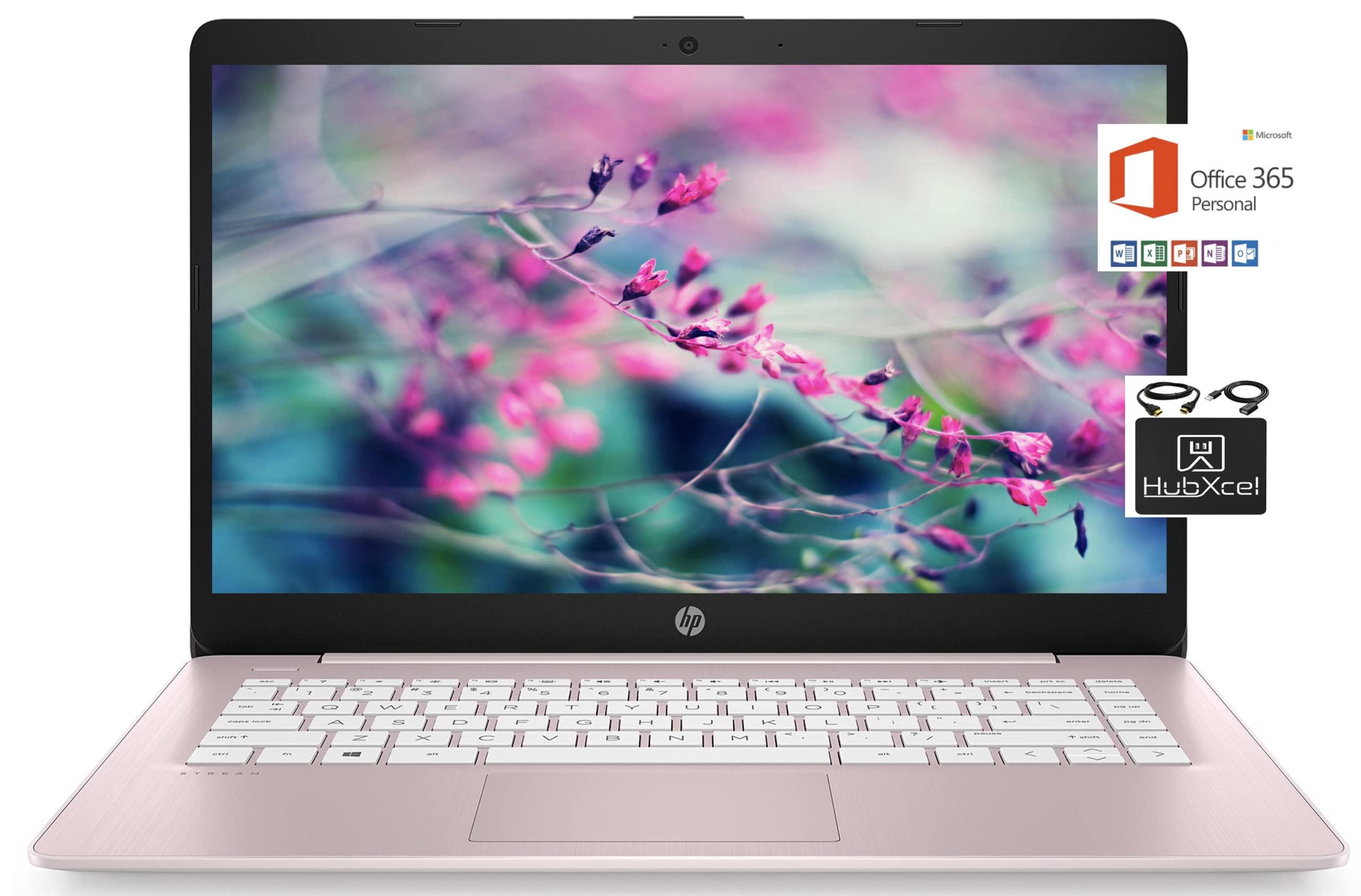 HP 2021 Newest 14 inch HD Laptop Computer, Intel Celeron N4000 up to 2. ...