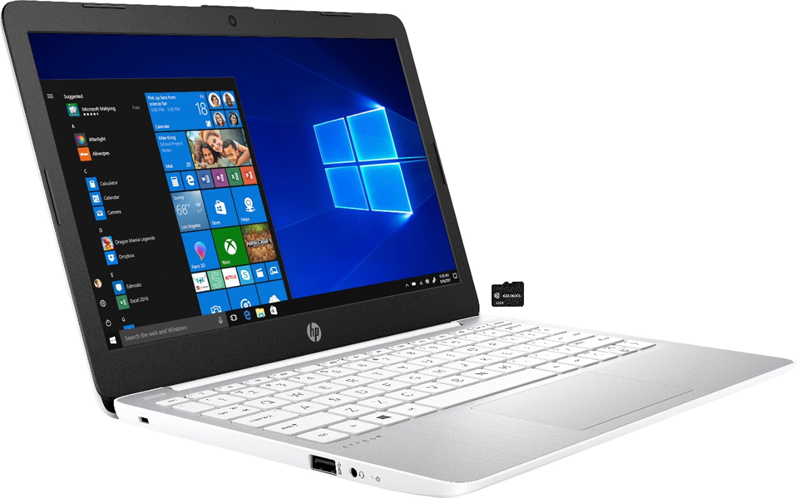 HP 2021 Stream Laptop Computer 11.6" HD Intel Celeron N4000 4GB RAM ...