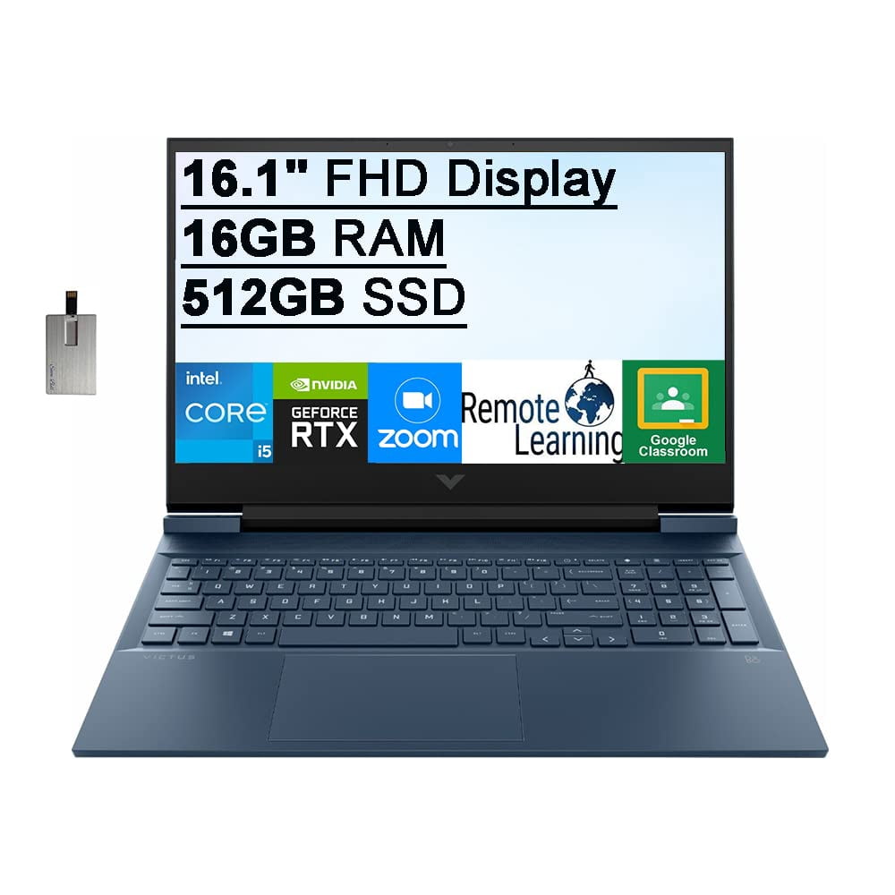 HP 2021 Victus 16.1" FHD Gaming Laptop, Intel Core i5-11400H (Beats i7 ...