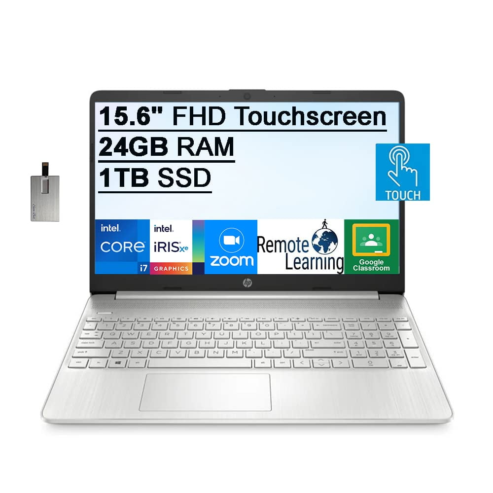 HP 2022 15.6" FHD IPS Touchscreen Laptop Computer, 11th Gen Intel Core ...