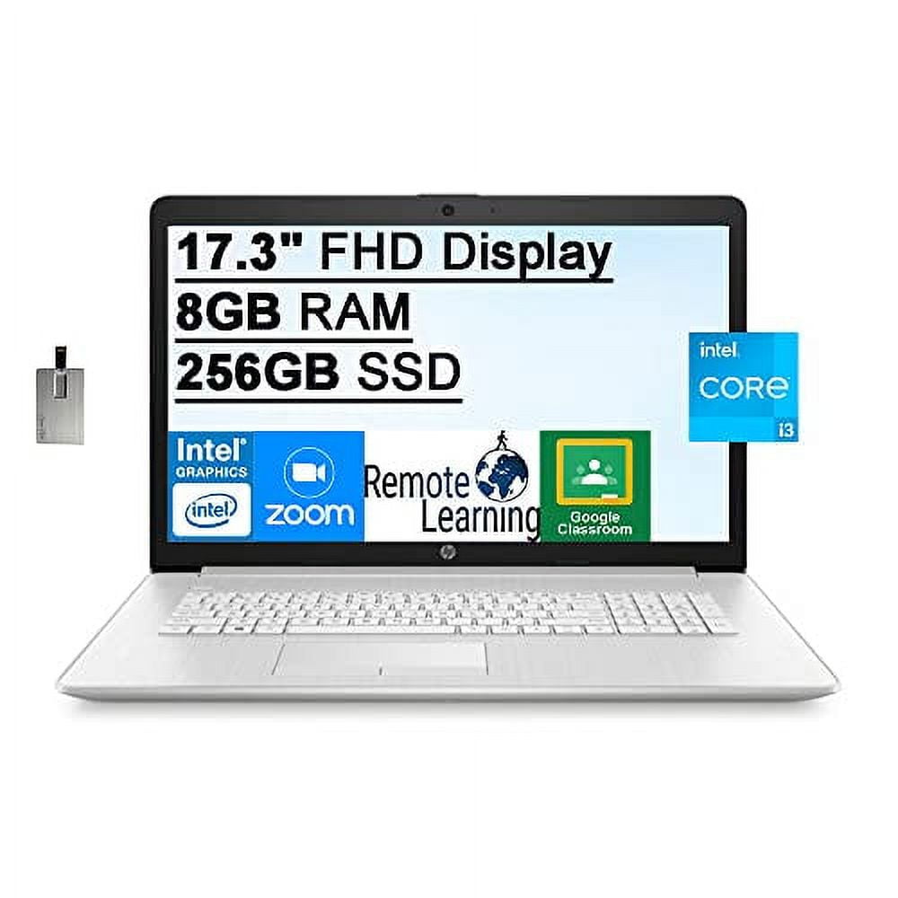 HP 2022 17.3" FHD Laptop Computer, 11th Gen Intel Core i3-1115G4 ...