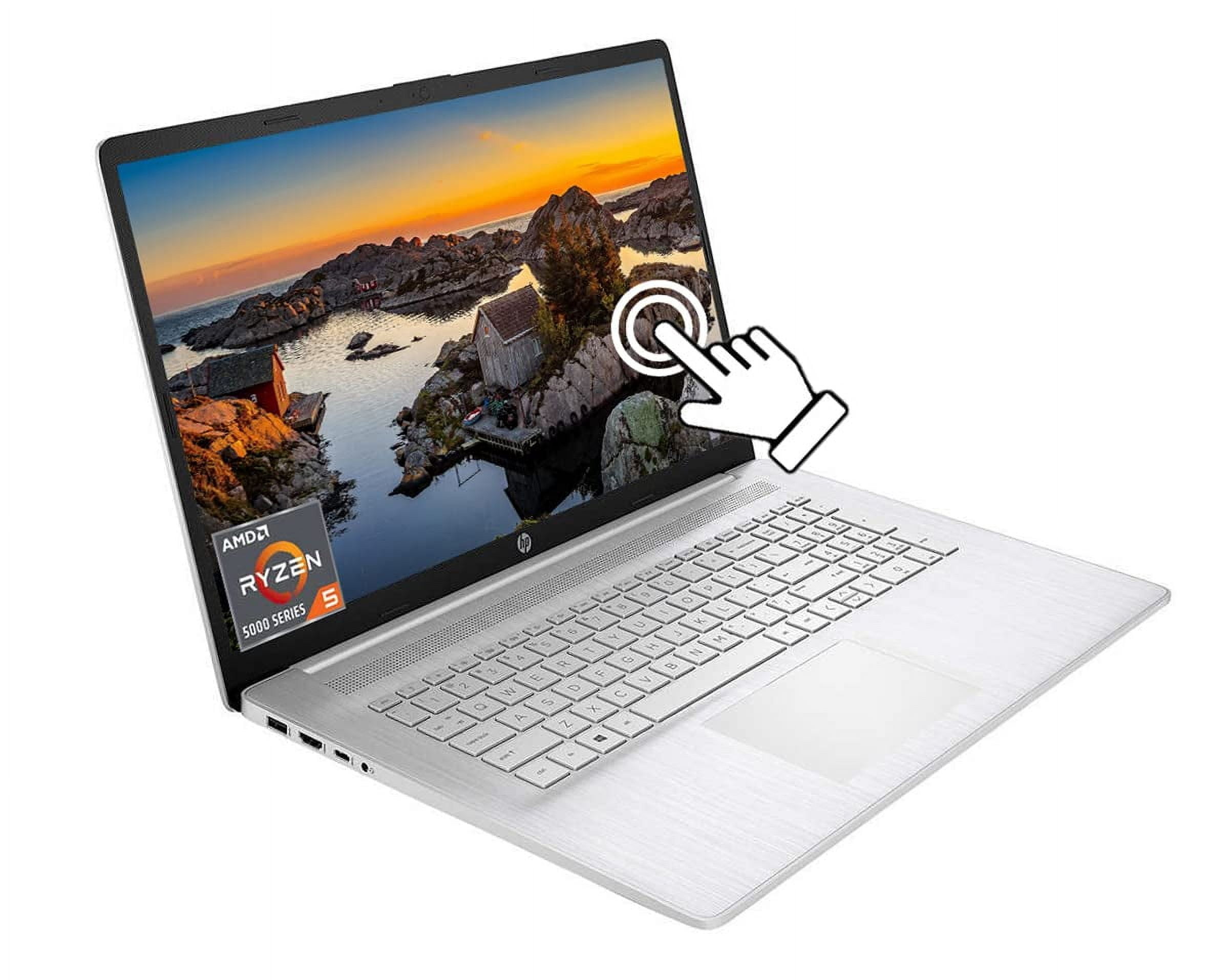 HP 2022 17.3" HD+ Touchscreen Laptop Business Computer, AMD Ryzen 5 ...