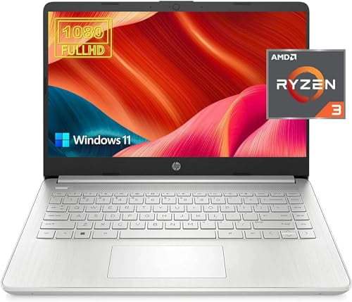 HP 2022 Newest 14 inch FHD Display Laptop, AMD Ryzen 3 3250U (Beat i5 ...