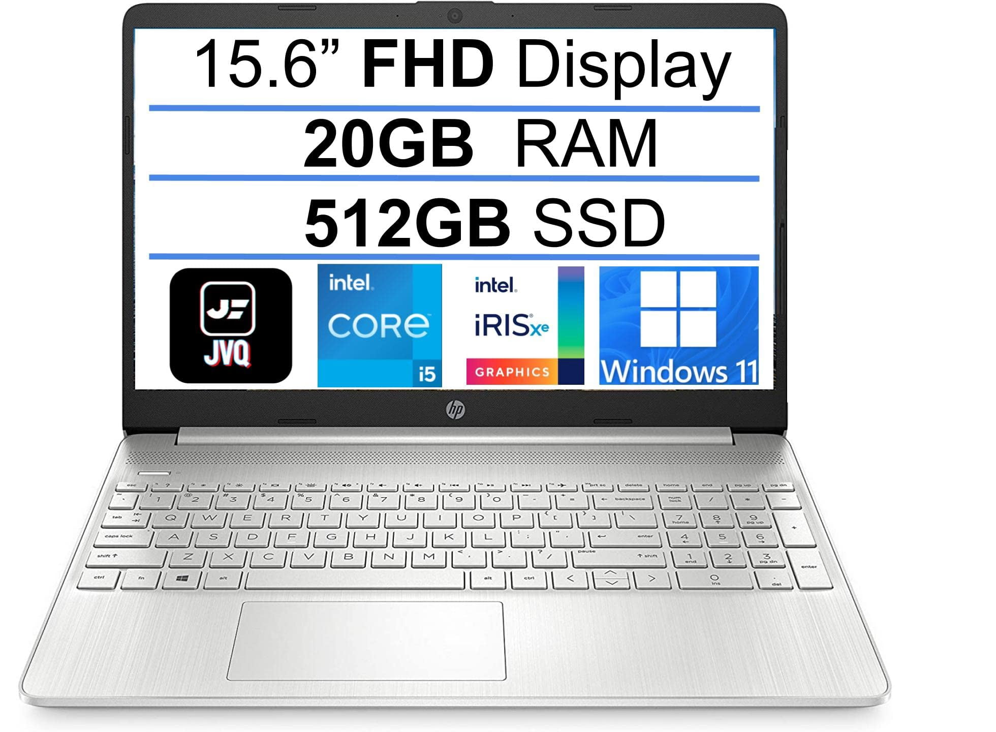 HP 2022 Newest 15.6" FHD 1080P IPS Display Laptop Computer, 11th Gen ...