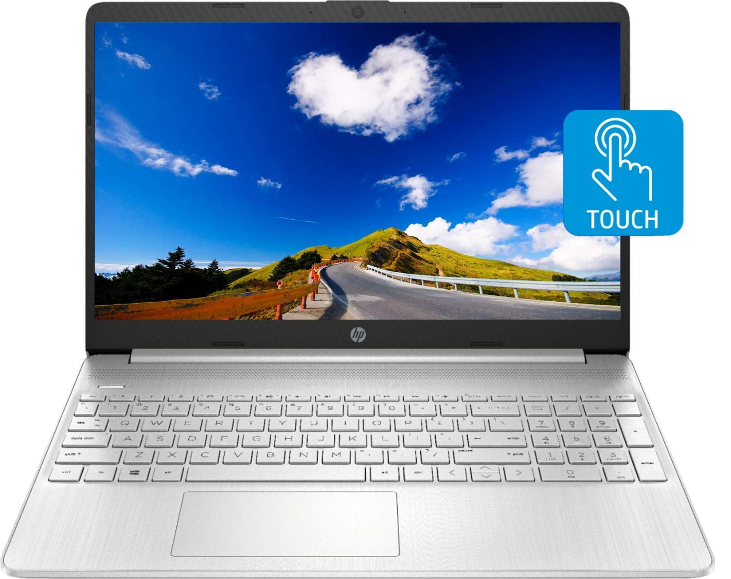 HP 2022 Newest 15 Laptop, 15.6" Full HD Display, AMD Ryzen 5 5500U Hexa ...