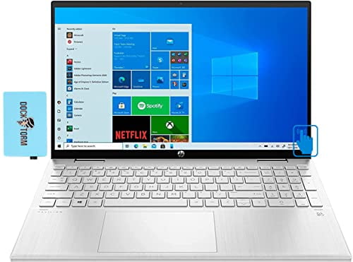 HP 2022 Pavilion x360-15t 15.6" FHD + IPS Touchscreen 2-in-1 Laptop ...