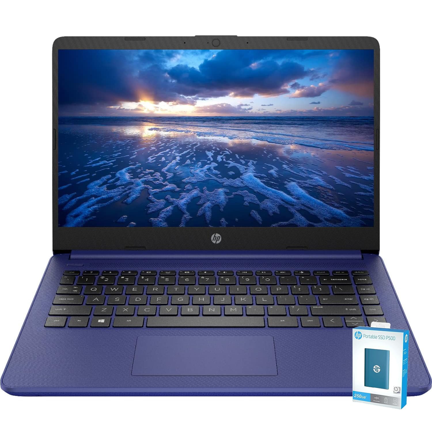 HP 2022 Premium 14-inch HD Thin and Light Laptop, Intel Dual-Core ...