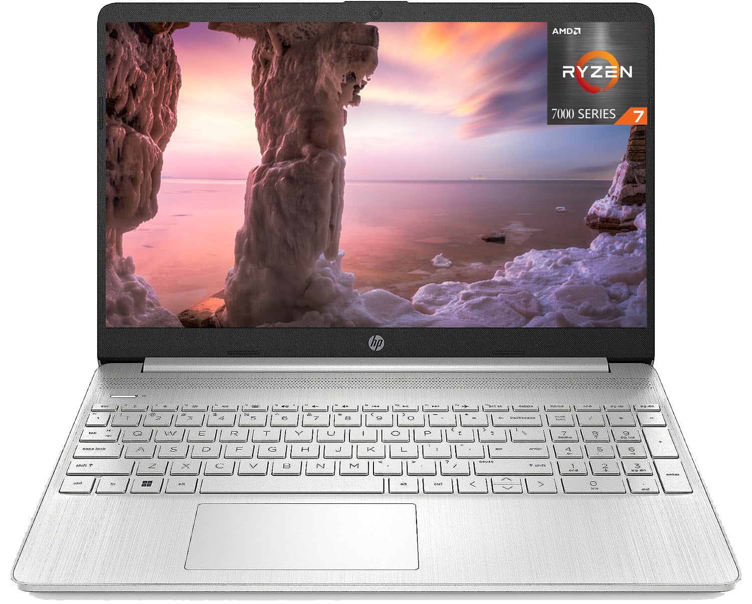 HP 2023 15.6" Laptop Computer, AMD Ryzen 7 5700U(Beats i7-1265U), 32GB ...