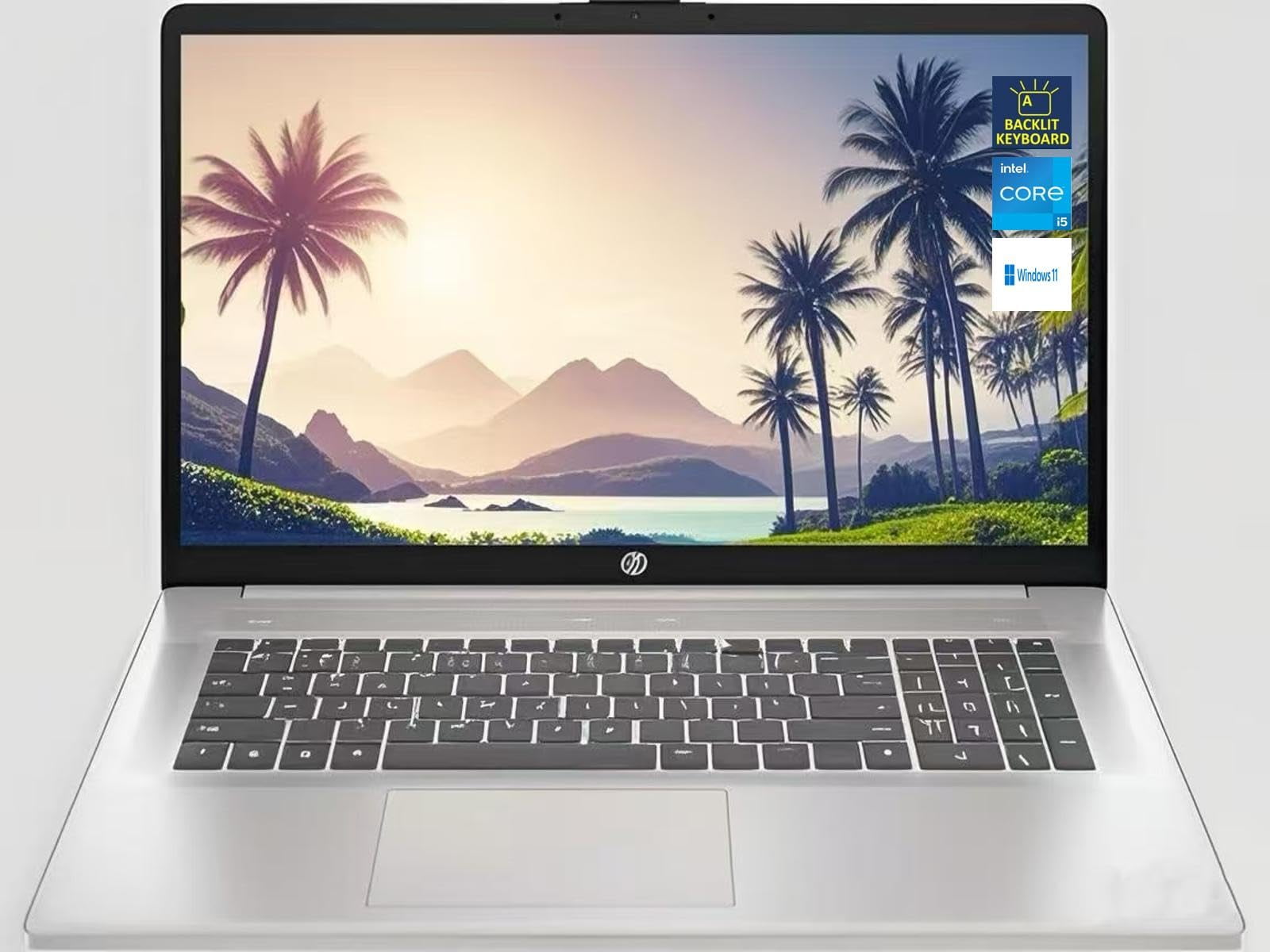 HP 2023 17 Laptop, 17.3" FHD Display, 13th Gen Intel 10-Core i5-1335U ...