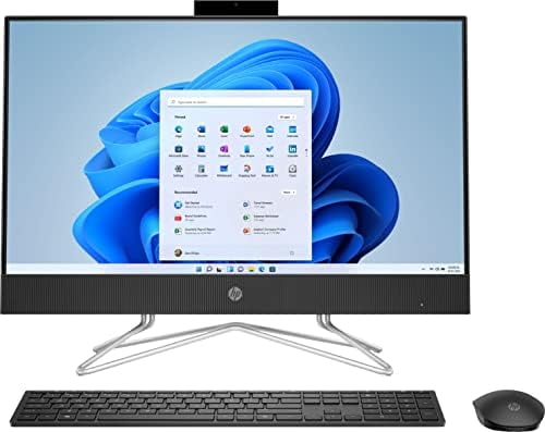 HP 2023 24'' FHD IPS Touch All-in-One Desktop PC Intel 4-Core Pentium ...