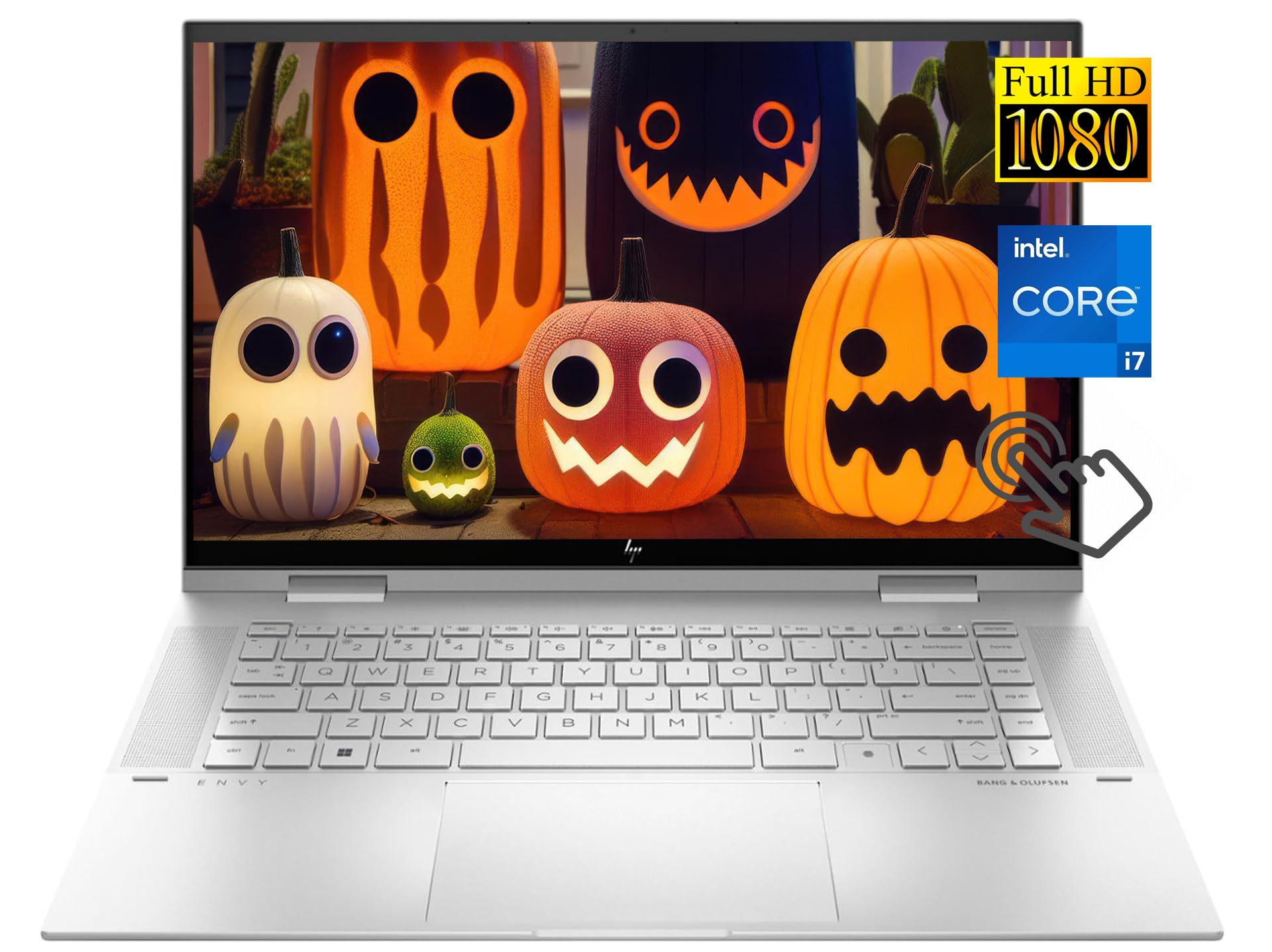 HP 2023 Envy x360 15.6'' FHD Touchscreen Laptops for Student & Business ...