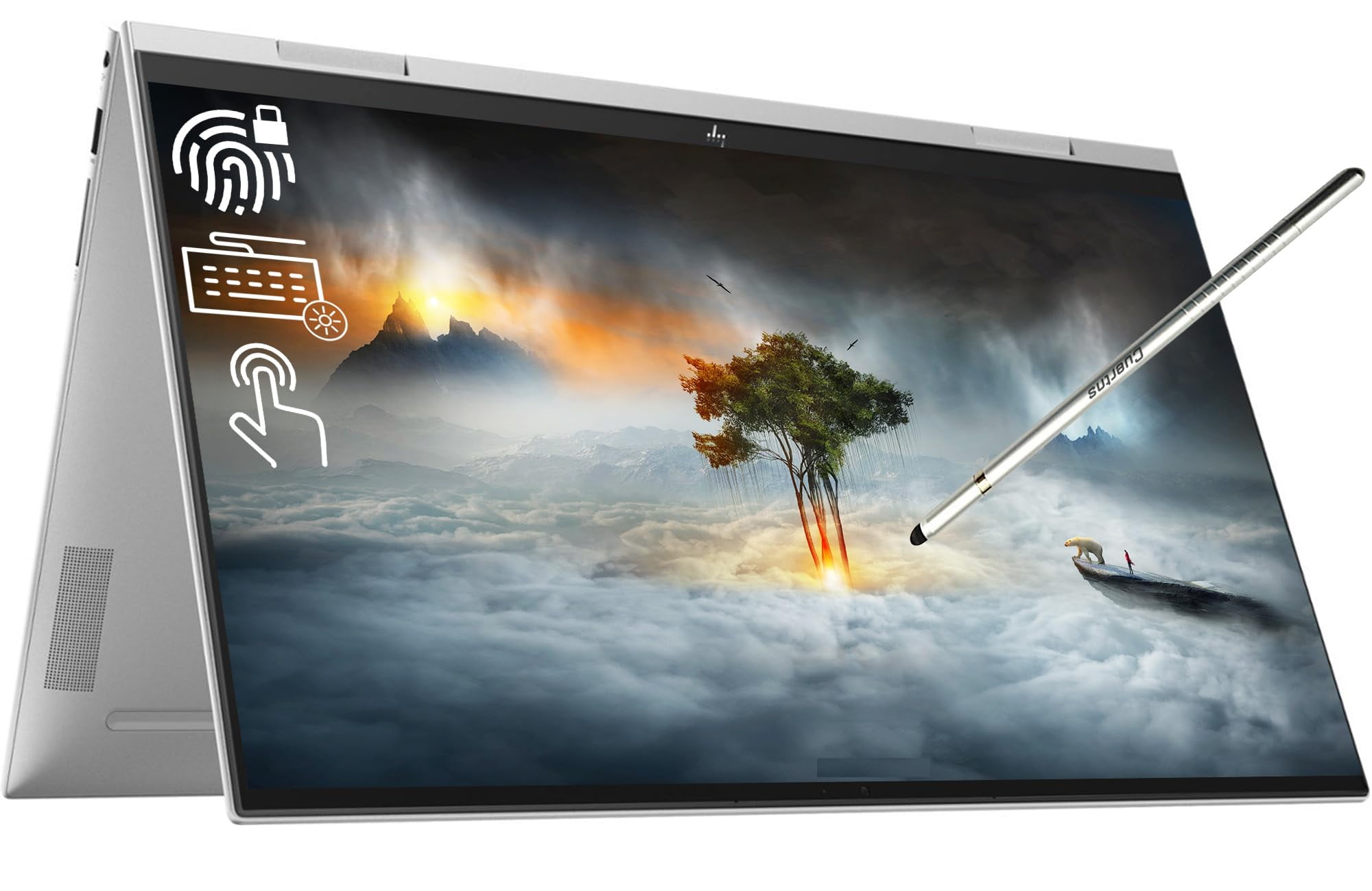 HP 2023 Flagship Envy x360 2 in 1 15.6" Touchscreen Laptop, Intel Core ...