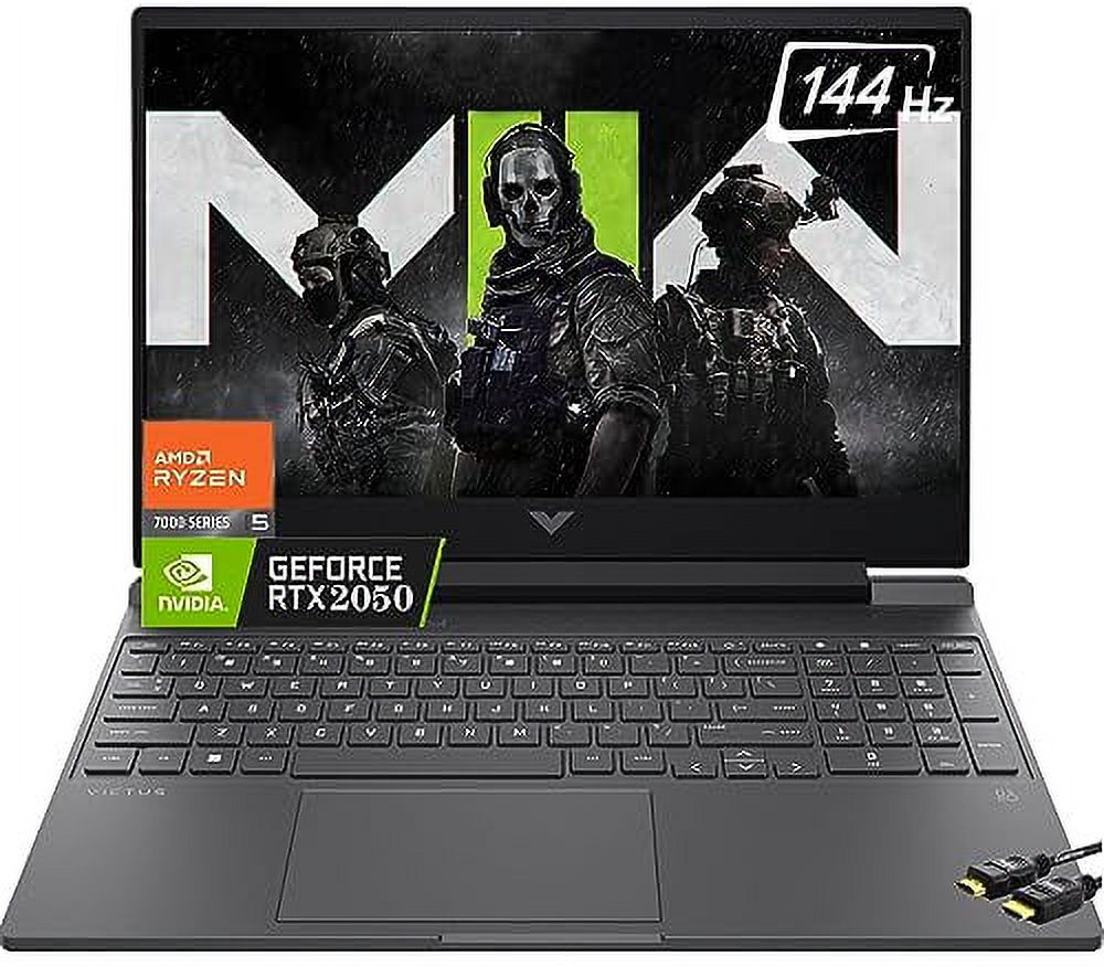 HP 2023 Gaming Laptop Victus, 15.6" FHD IPS 144Hz, 6-Core Ryzen 5 ...