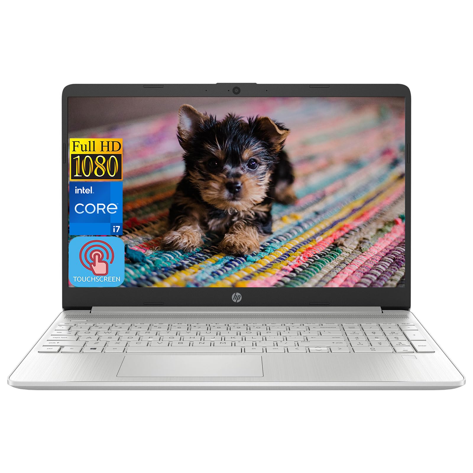 HP 2023 Newest Business Laptop, 15.6" FHD Touchscreen, Intel Core i7 ...