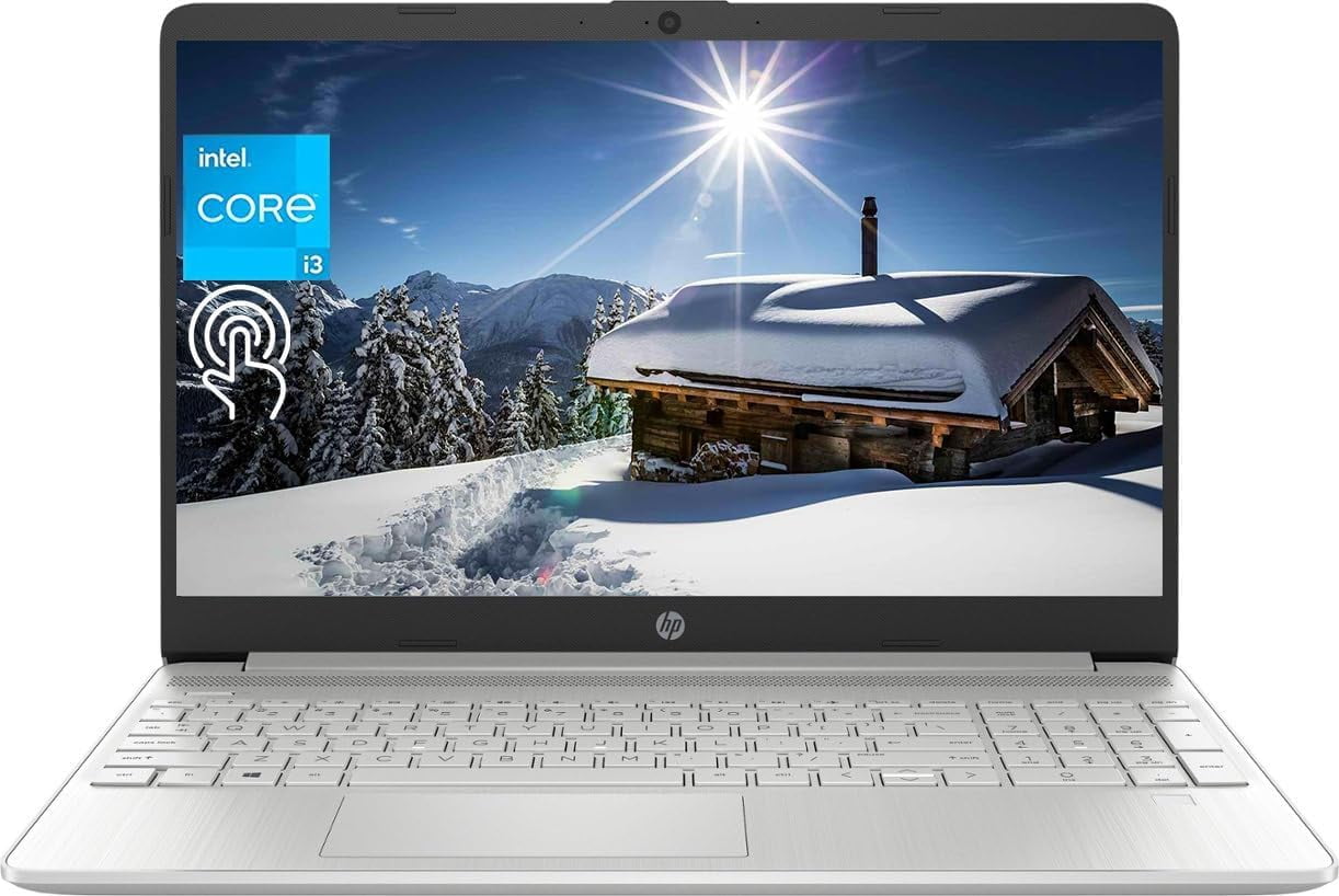 HP 2023 Newest Business Laptop, 15.6" HD Touchscreen, CPU i3-1215U (6 ...