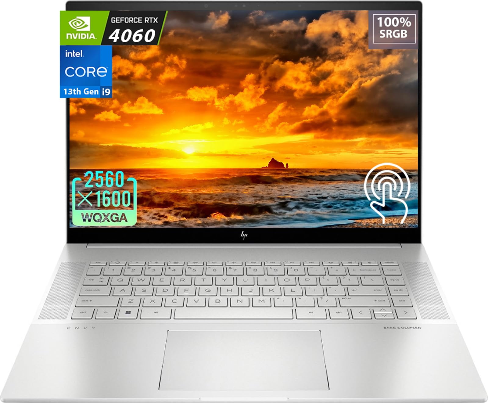HP 2023 Newest Envy Laptop, 16" WQXGA Touchscreen, Intel Core i9-13900H ...