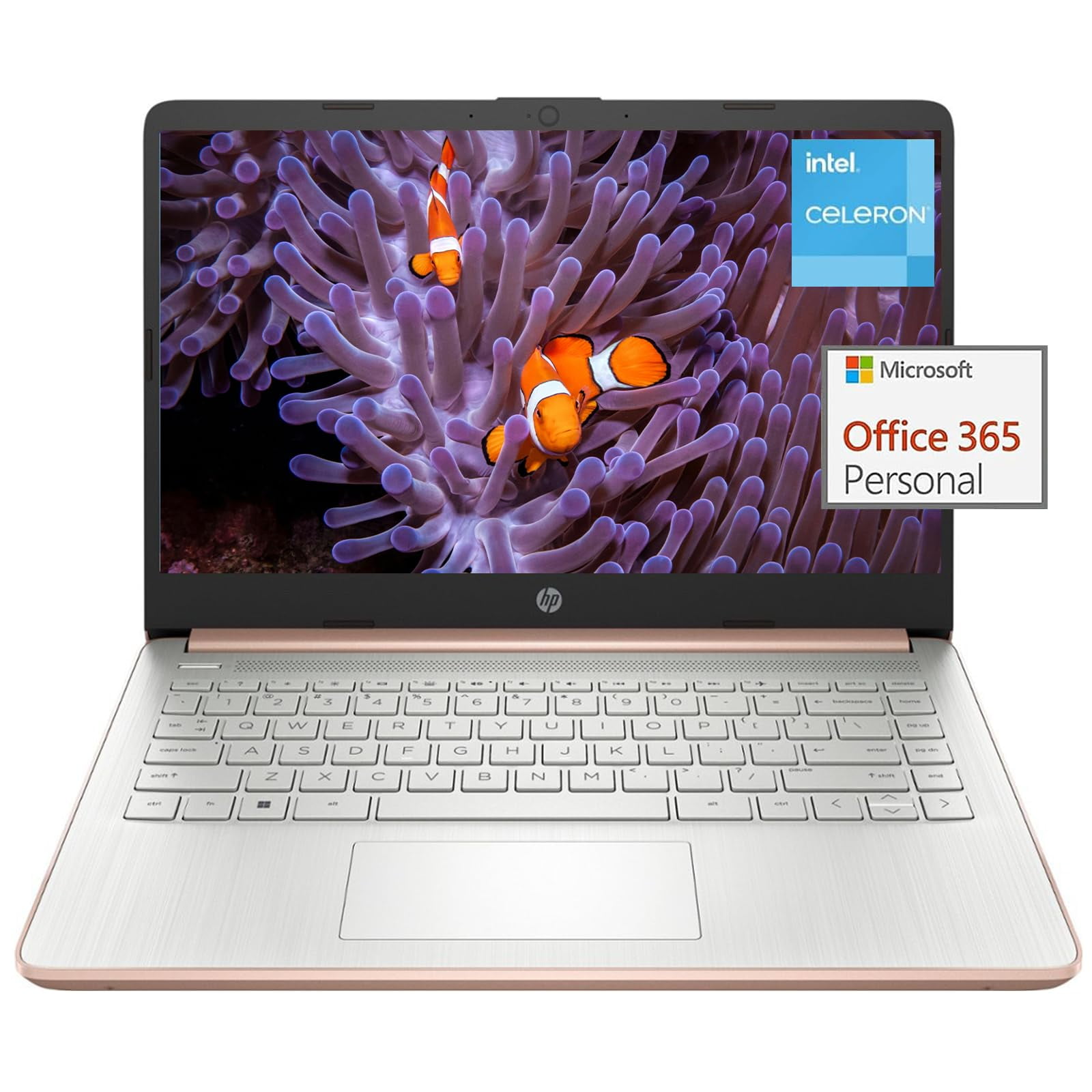 HP 2023 Newest Laptop, 14" HD Display, Intel Celeron N4120 Processor (4 ...