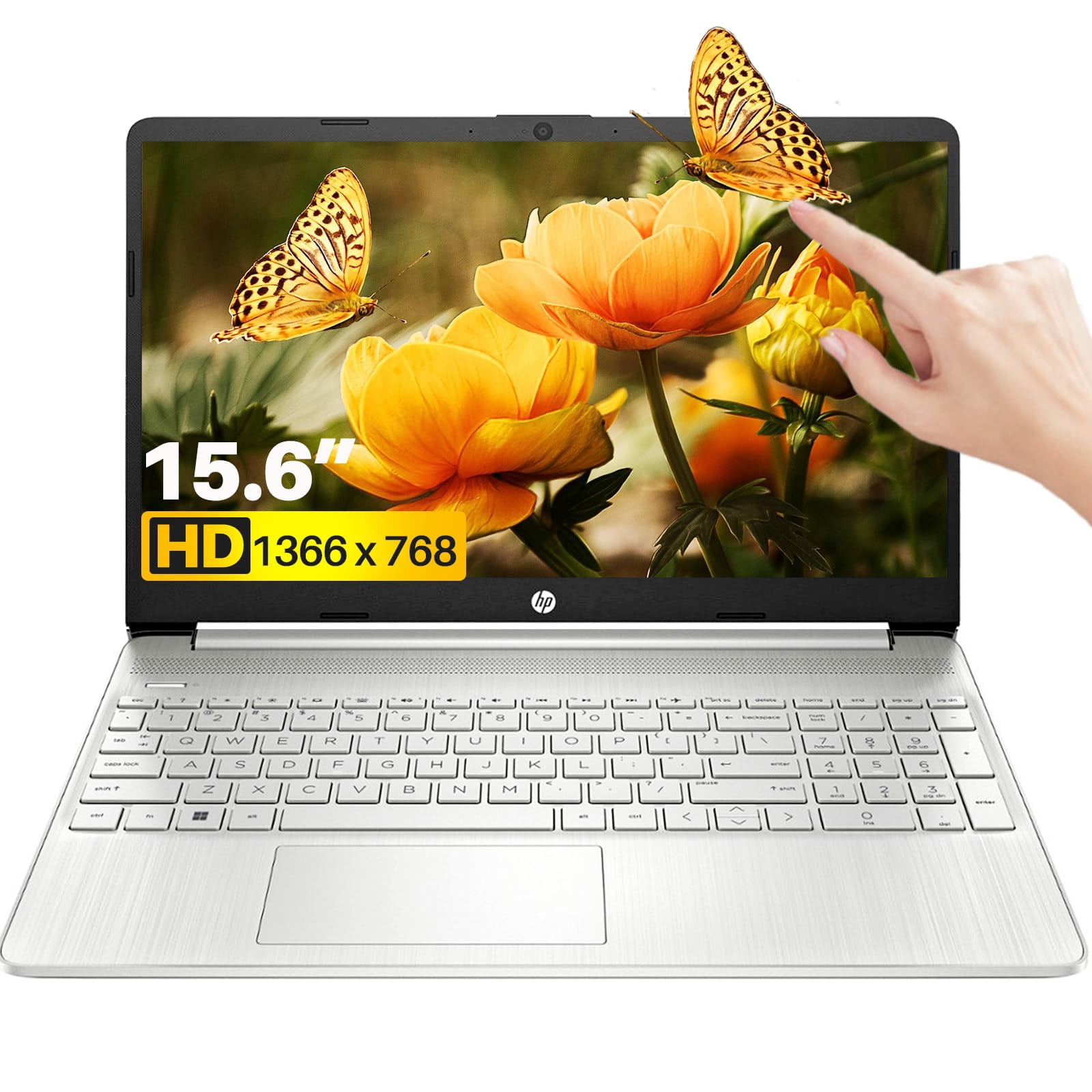 HP 2023 Newest Laptop, 15.6" Touchscreen, Intel Core i3-1115G4 ...