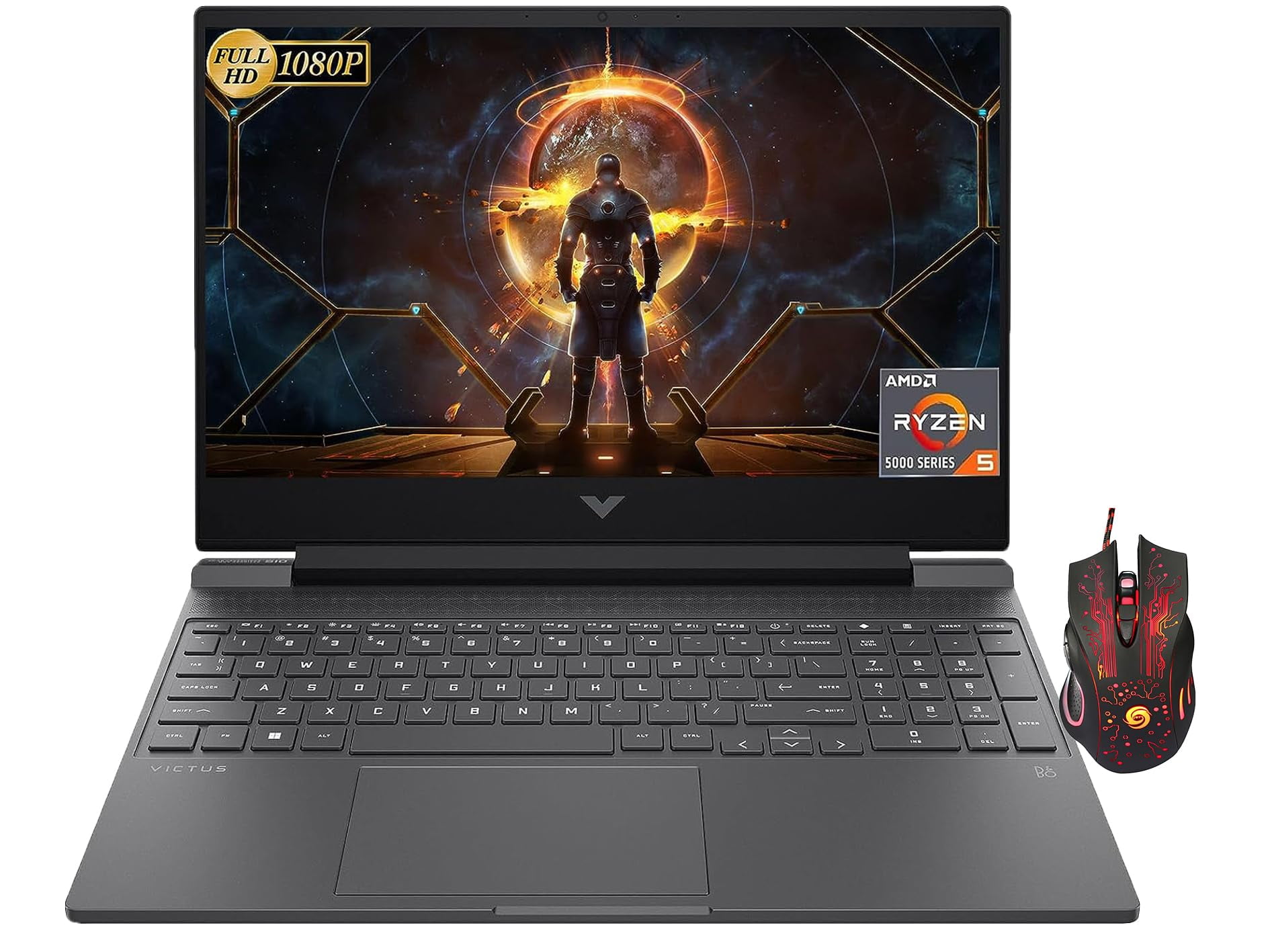 HP 2023 Newest Victus Gaming Laptop, 15.6" FHD IPS 144Hz Display, AMD ...