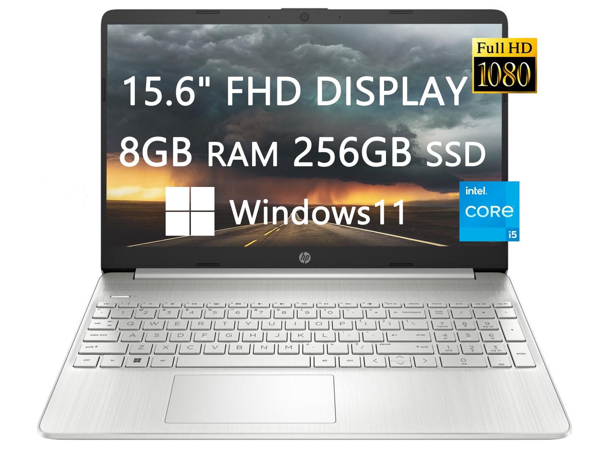 HP 2023 Upgrade 15.6 FHD Laptop, 11th Gen Intel Core i5-1135G7, 8GB RAM ...