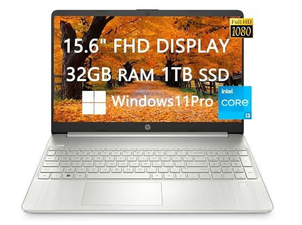 HP 2023 Upgrade 15.6 FHD Laptop, Intel Core i3-1215U Processor, 32GB ...