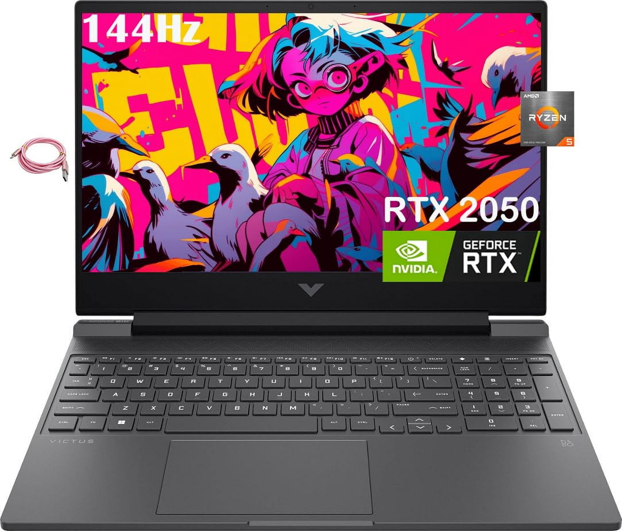 HP 2023 Victus 15.6" 144Hz FHD IPS-Type Display, NVIDIA GeForce RTX ...
