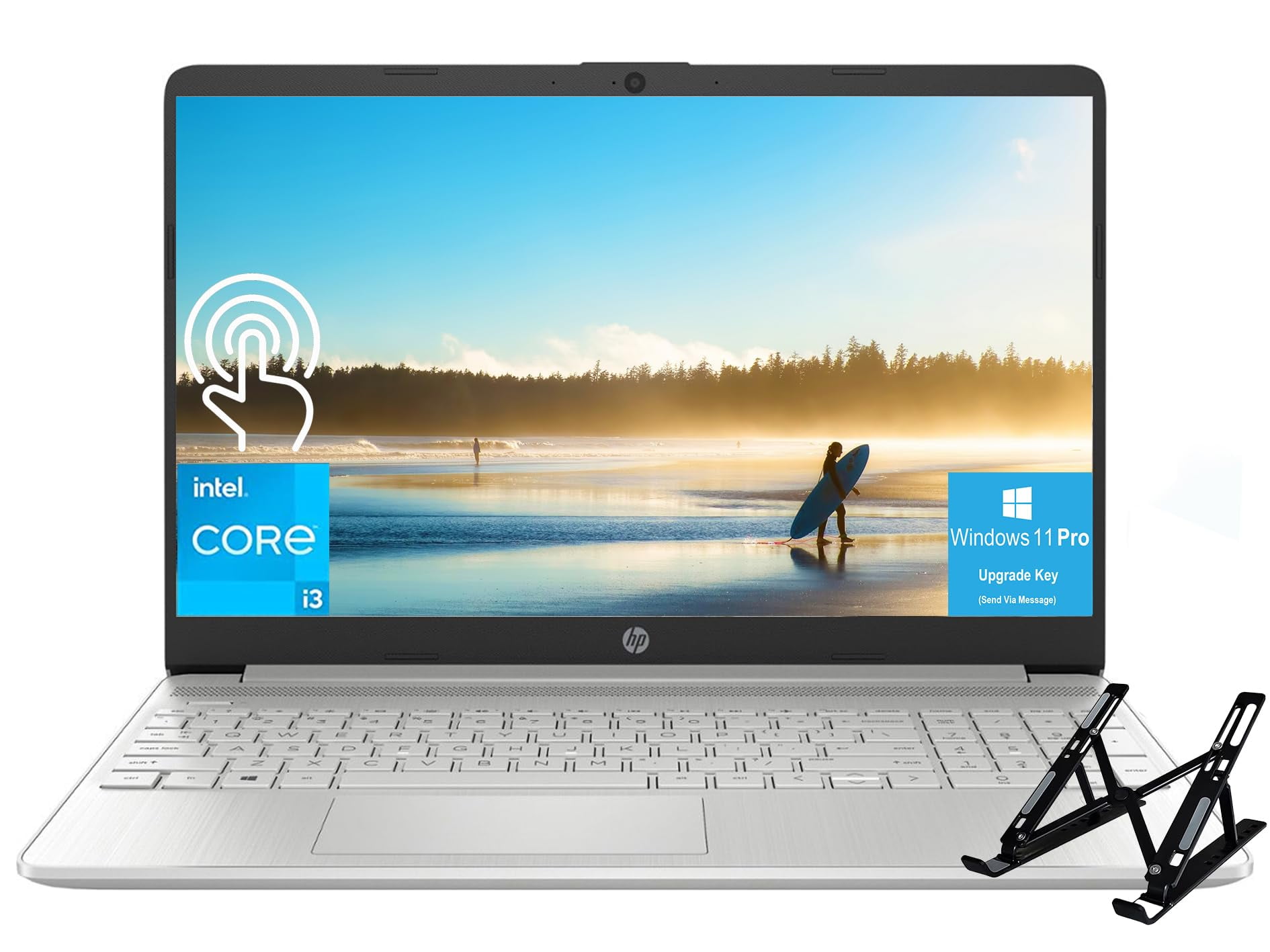 HP 2024 Newest Business Laptop, 15.6" Touch Screen Display, Intel 8 ...