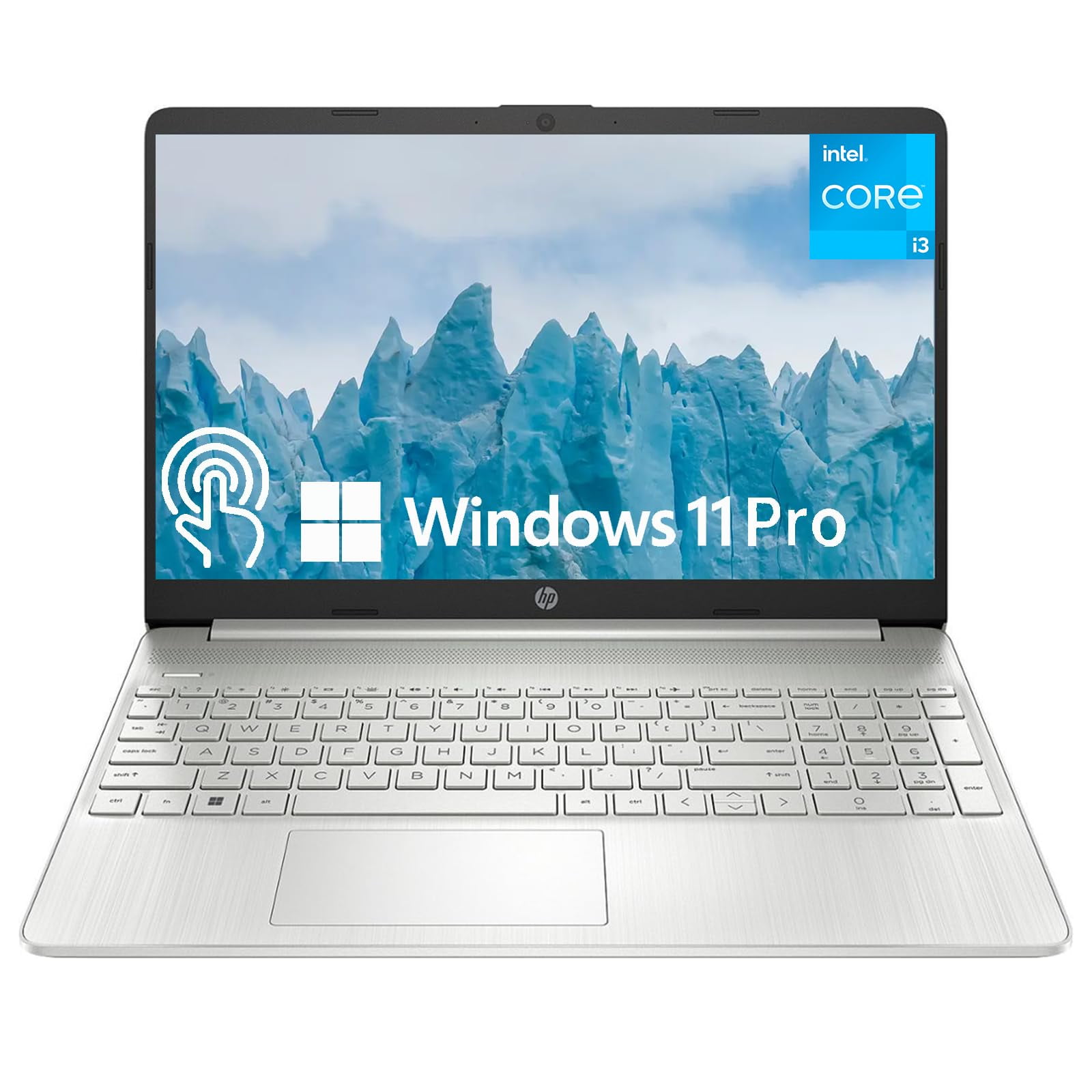 HP 2024 Newest Business Laptop, 15.6" Touchscreen Laptop, Intel Core i3 ...