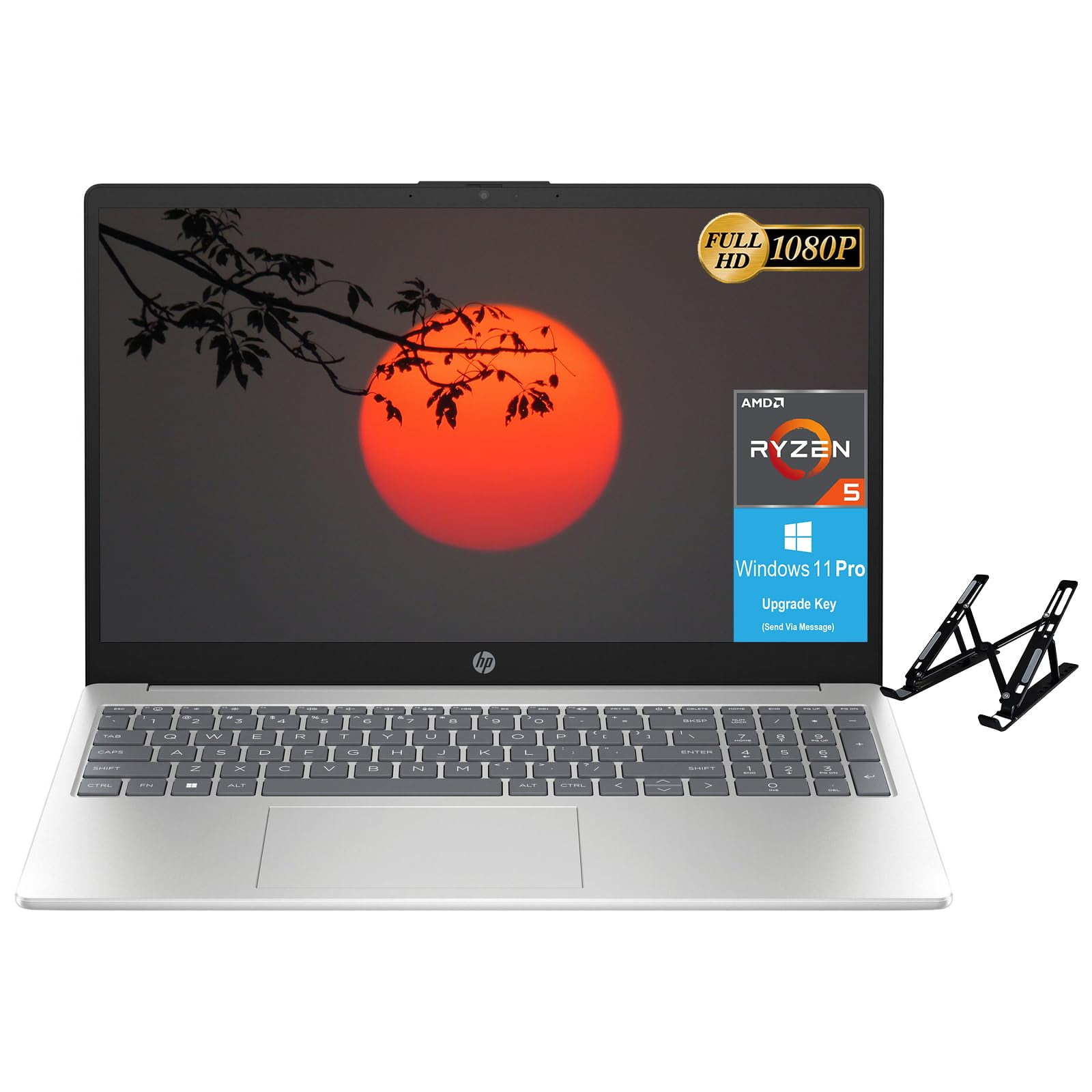 HP 2024 Newest Laptop for Business&Students, 15.6" FHD Display, AMD ...