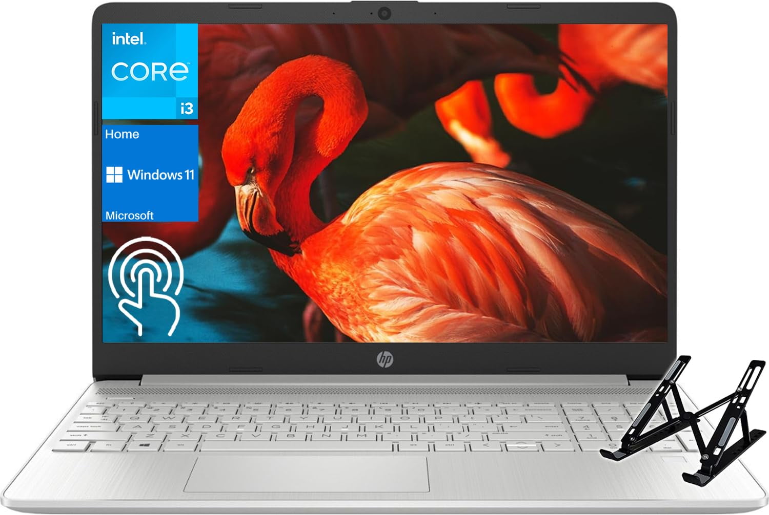HP 2024 Newest Touchscreen Laptop, 15.6" HD Touch, Intel Core i3-1215U ...
