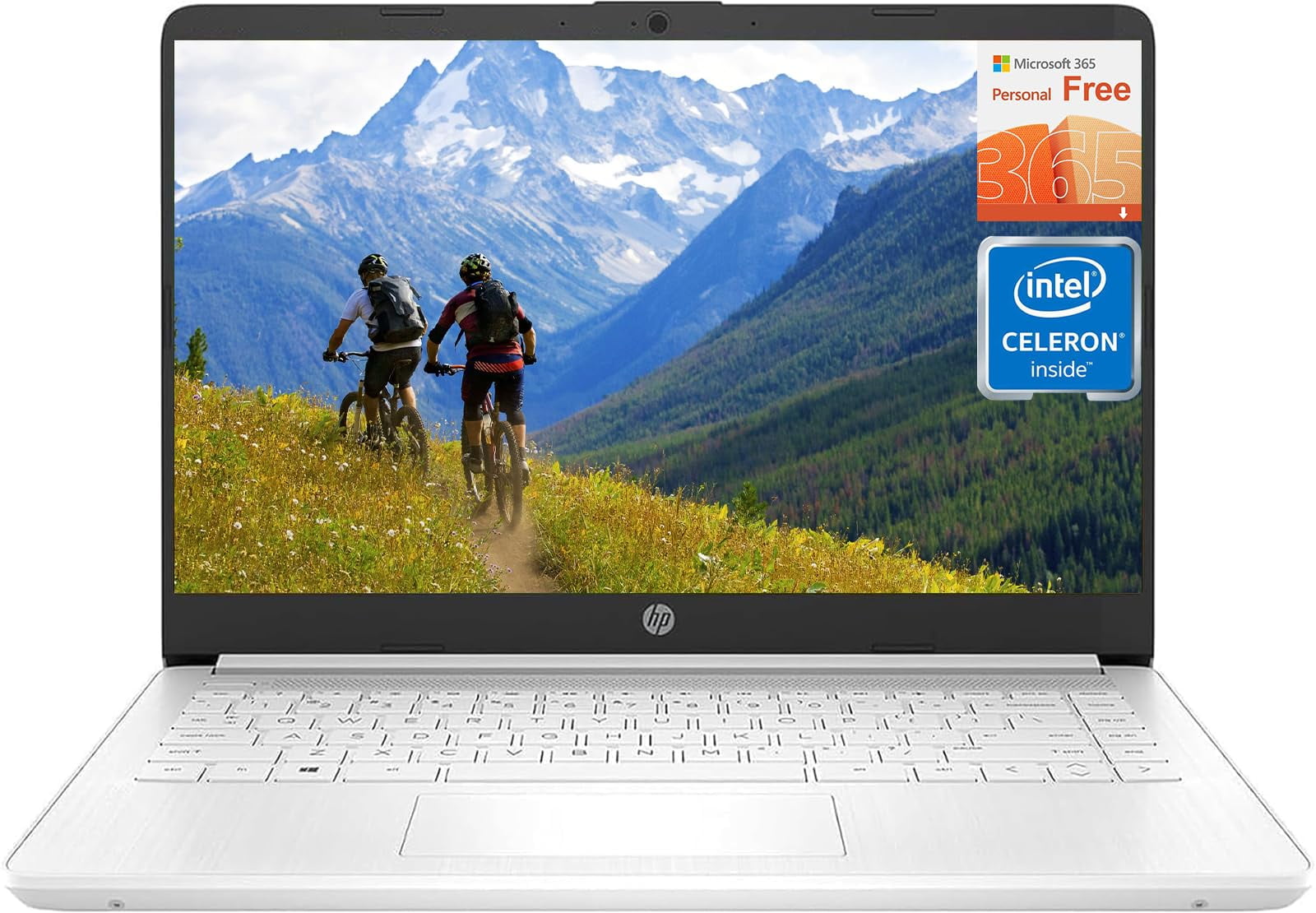 HP 2024 Stream 14 Inch Laptop for Students and Business, Intel Celeron ...
