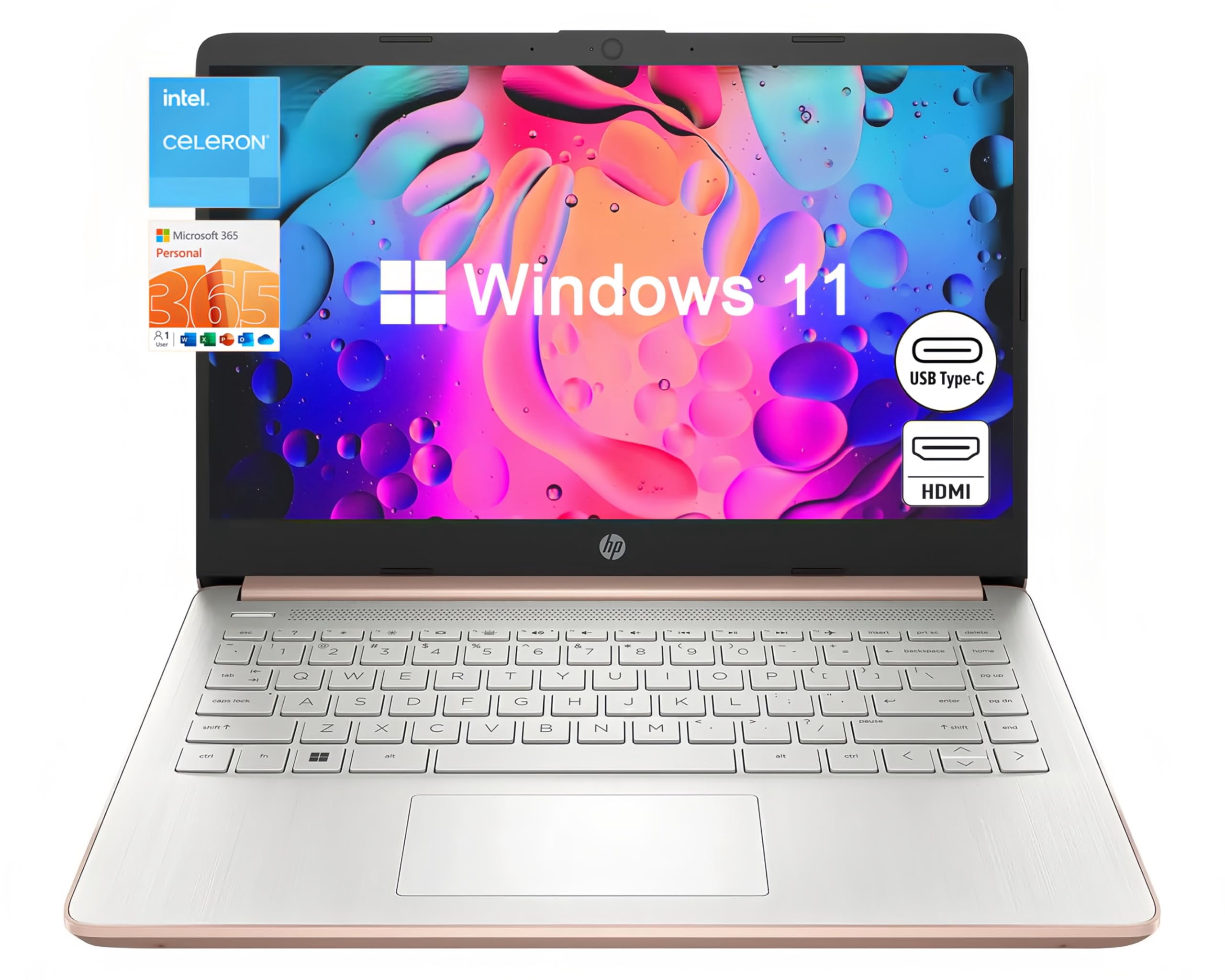 HP 2024 Stream 14 Laptop for Students and Business, ‎Intel Celeron ...
