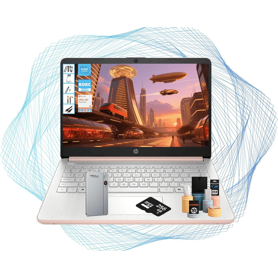 HP 2025 14" Laptop Computer, Intel N150 CPU(Beats N4120), 16GB RAM ...