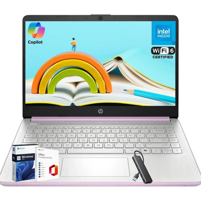 HP 2025 Latest Laptop for Student Business, Intel N150 CPU(Beats N4120 ...