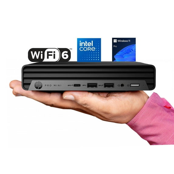 HP 2025 Pro G9 Mini Desktop Computer, Intel i3-13100T, 16GB DDR5 RAM ...