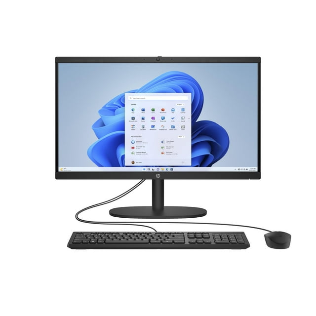 HP 21.45 inch All-in-One Desktop PC 22-dg0020 - Walmart.com