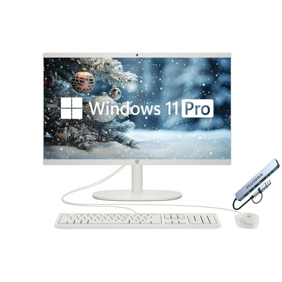 HP 21.5" FHD All-in-One Desktop Computer, 64GB RAM 2.2TB Storage (2TB ...