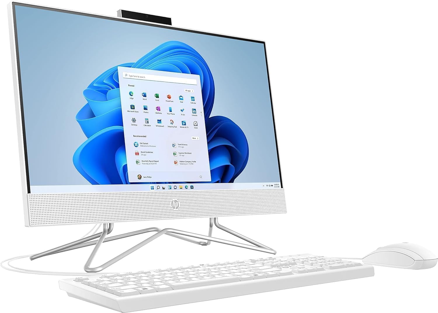 HP 21.5 inch All-in-One Desktop PC, FHD Display, 64GB RAM, 1TB SSD ...
