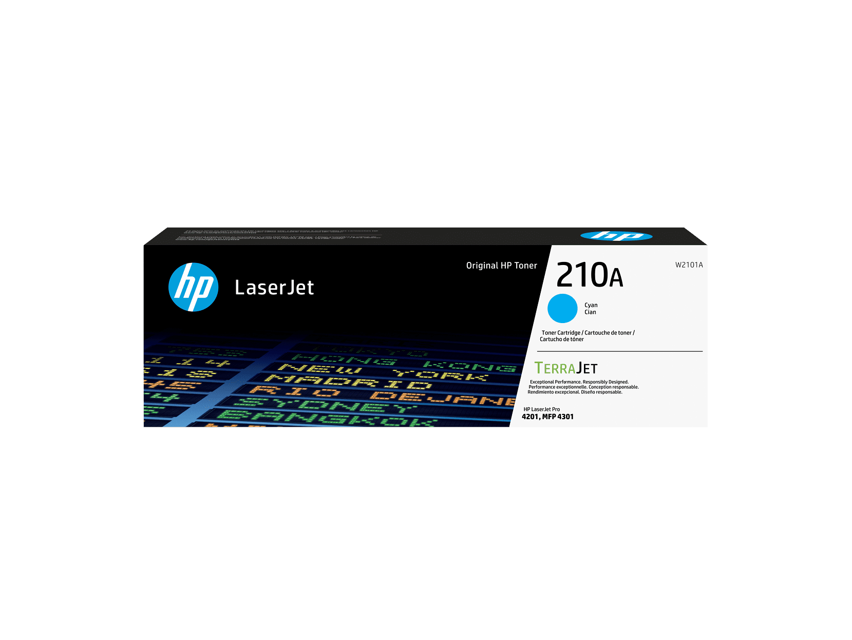 HP LaserJet 210A Cyan Standard Yield Toner Cartridge for Laser Printers ...