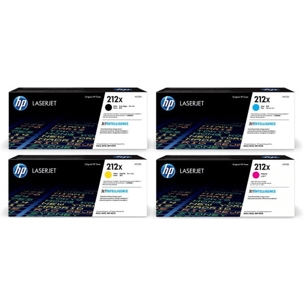 HP 212X High Yield Toner Cartridge Set - Walmart Business Supplies