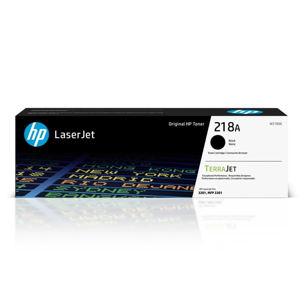 HP 218A Black Standard Yield Original LaserJet Toner Cartridge ...