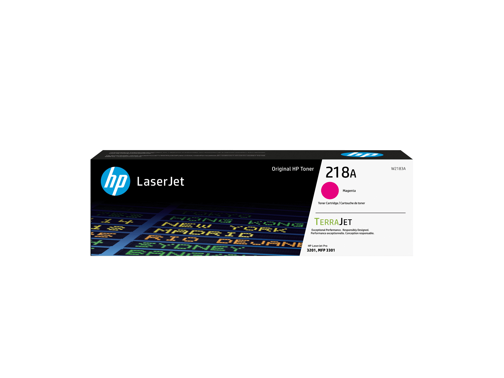 HP 218A Magenta Original LaserJet Toner Cartridge, ~1,200 pages magenta ...